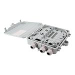 12 port Indoor / Outdoor Wall Mounted Access Termination FTTH Optical ...