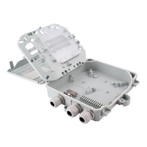 12 port Indoor / Outdoor Wall Mounted Access Termination FTTH Optical ...
